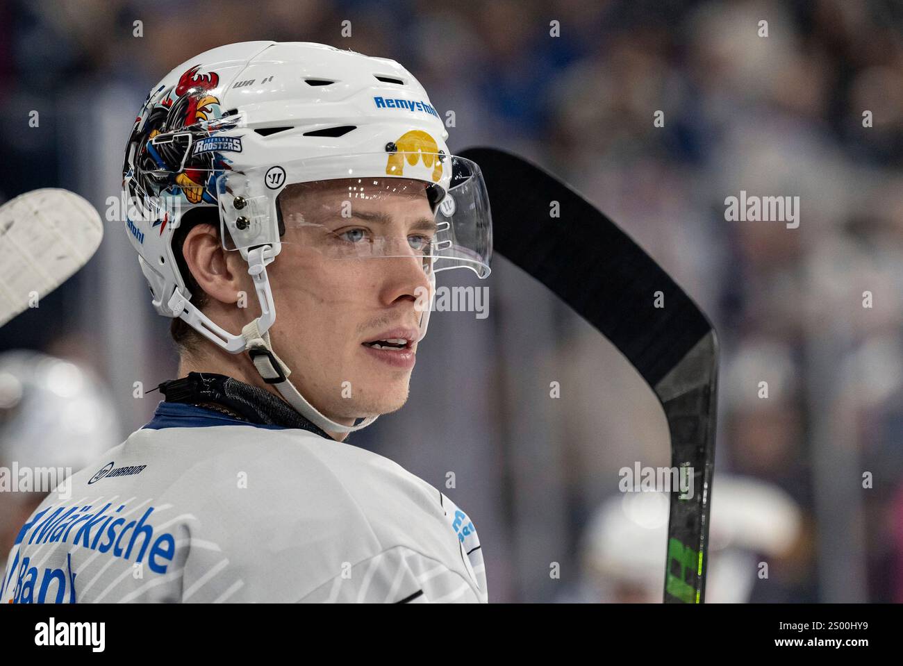 Muenchen, Deutschland. 22nd Dec, 2024. Brayden Burke (Iserlohn Roosters ...