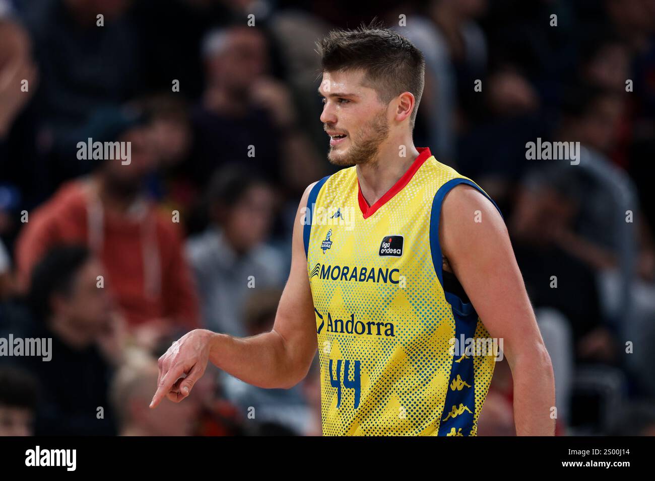 Barcelona, Spain. 22nd Dec, 2024. Ben Lammers of MoraBanc Andorra ...