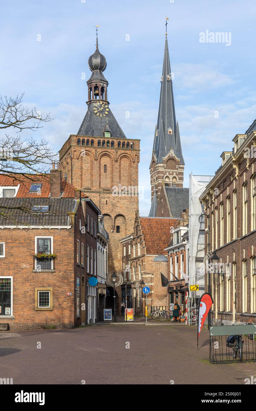 Culemborg, the Netherlands. 21 November 2024. City gate Culemborg, the ...