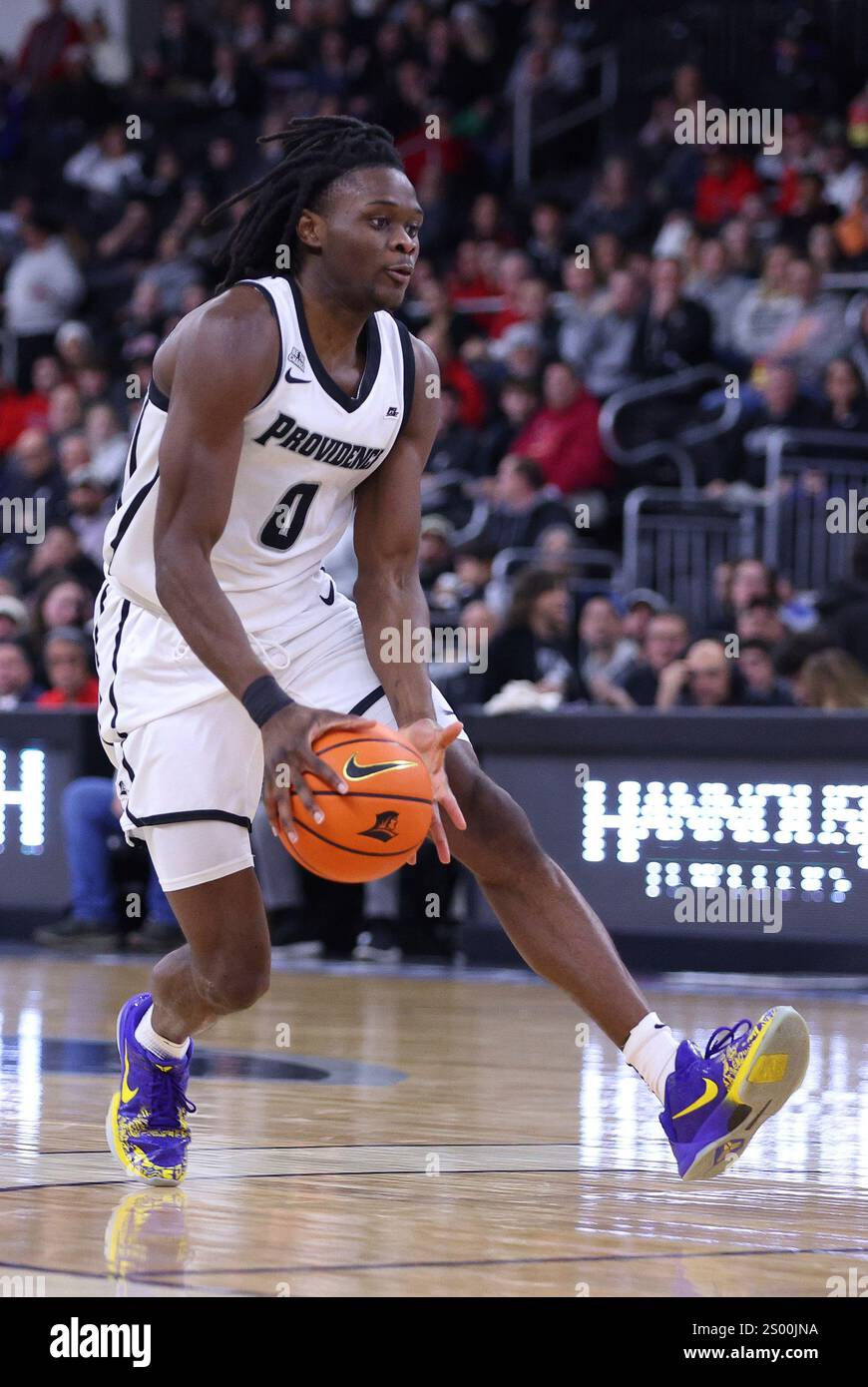 PROVIDENCE, RI - DECEMBER 20: Providence Friars guard Wesley Cardet Jr ...