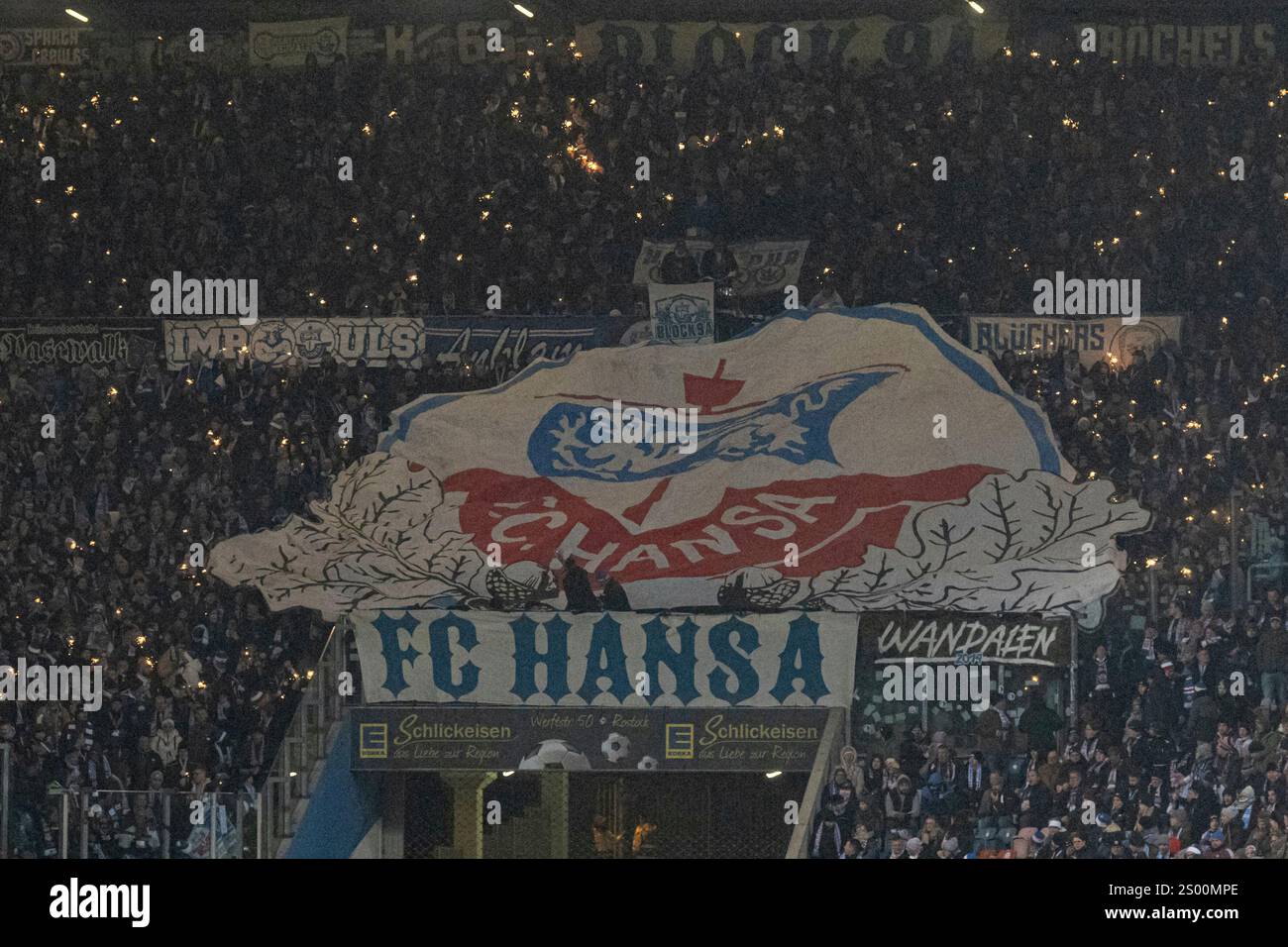 Rostock, Deutschland 22. Dezember 2024: 3. Liga - 2024/2025 - FC Hansa ...