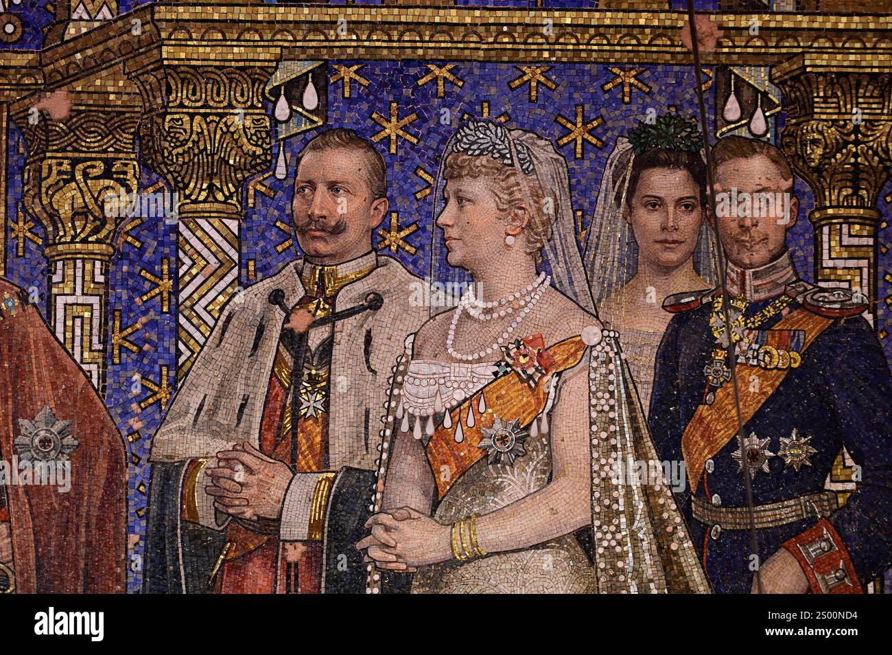 Wilhelm II., Auguste Viktoria, Cecilie, Kronprinz Wilhelm, Berlin ...