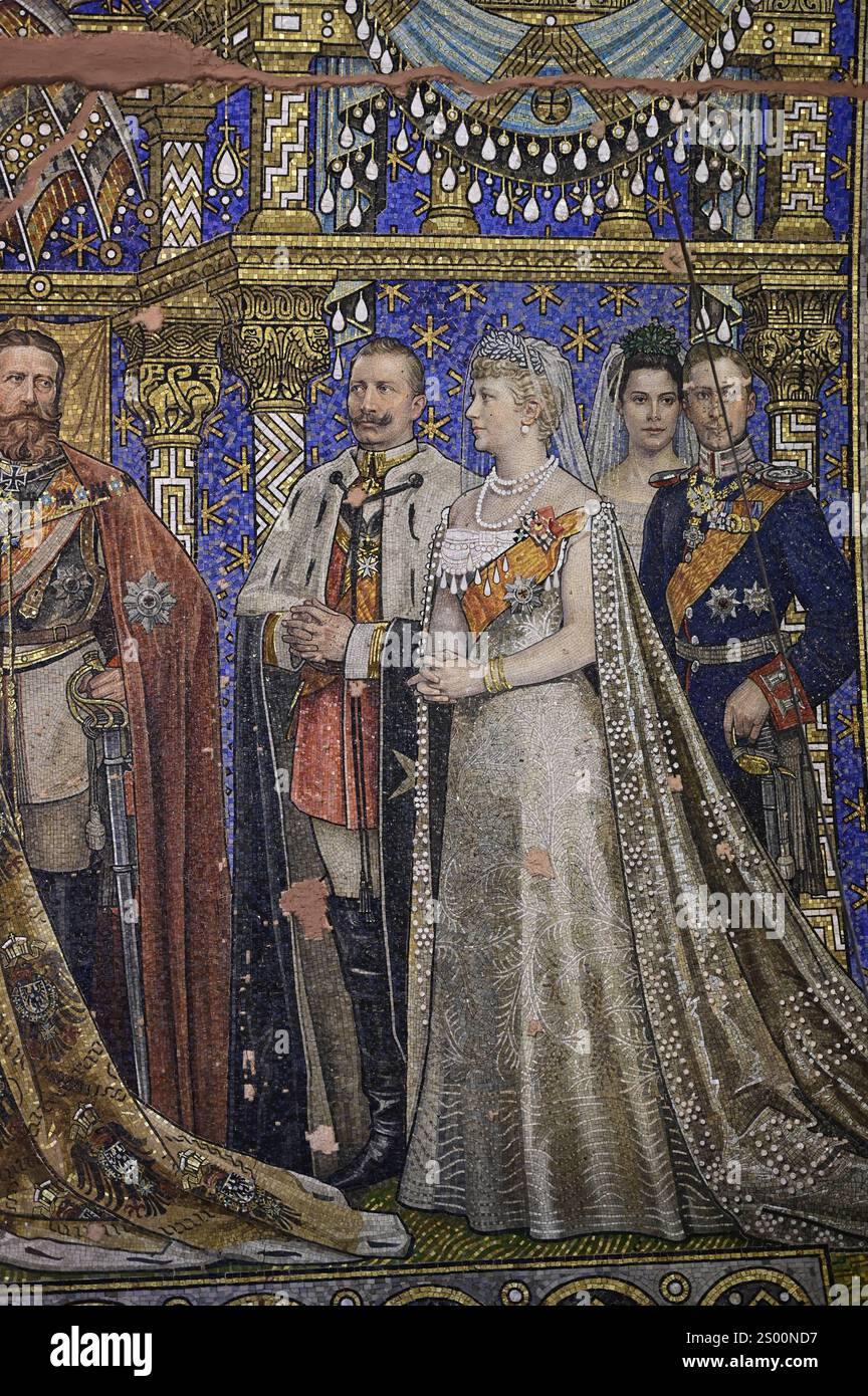 Wilhelm II., Auguste Viktoria, Cecilie, Kronprinz Wilhelm, Berlin ...