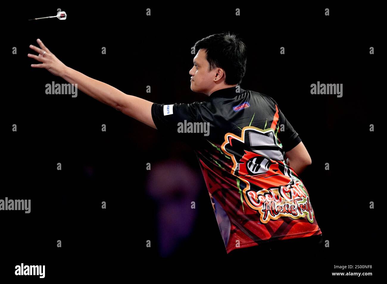 Alexis Toylo during his match against Krzysztof Ratajski during day ...