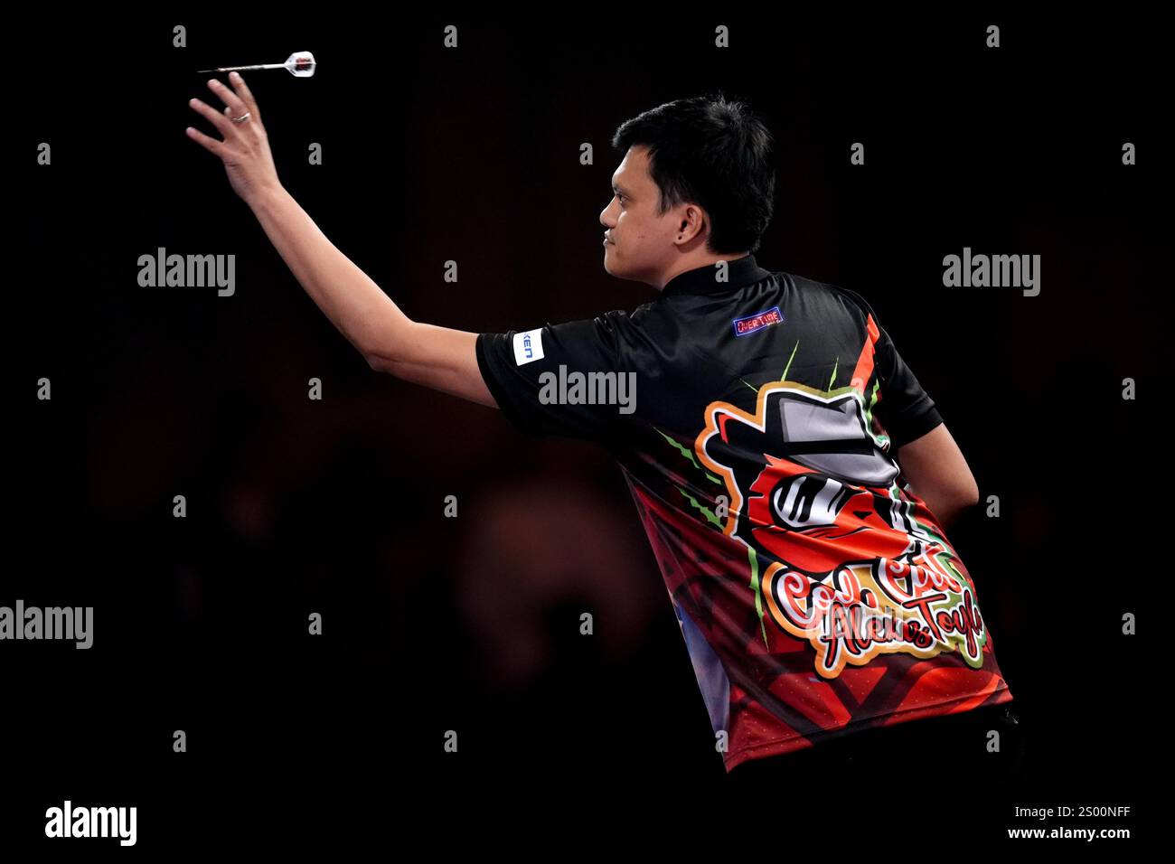 Alexis Toylo during his match against Krzysztof Ratajski during day ...