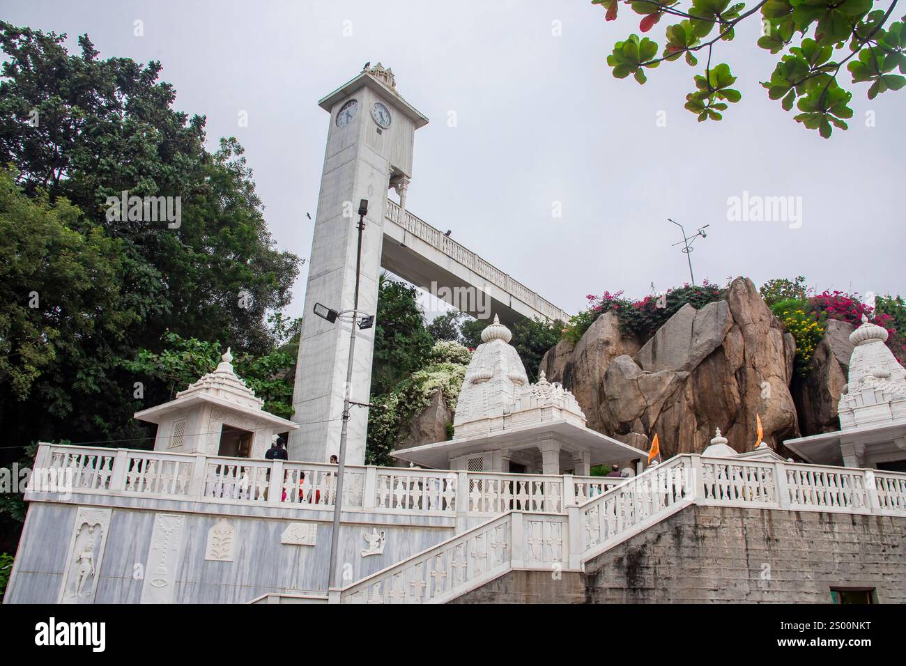 Hyderabad India 30th Nov 2024: The Birla Mandir is a stunning white ...