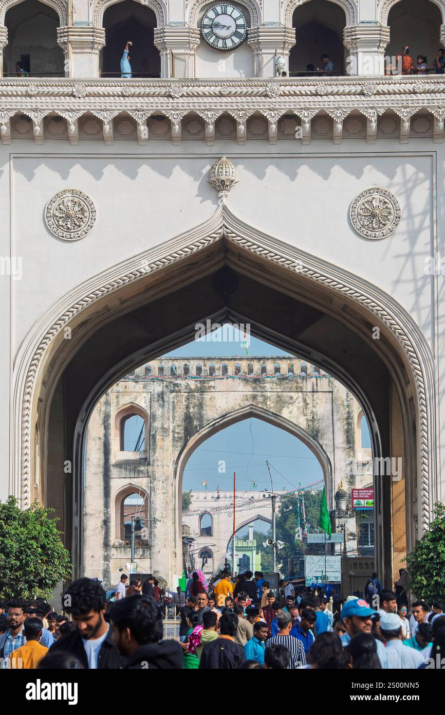 Hyderabad India 1st Dec 2024: The Charminar is an iconic monument built ...