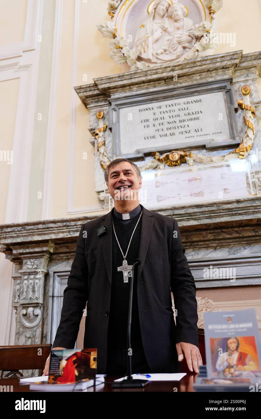 Torino, Italia. 23rd Dec, 2024. Il cardinale Roberto Repole ...