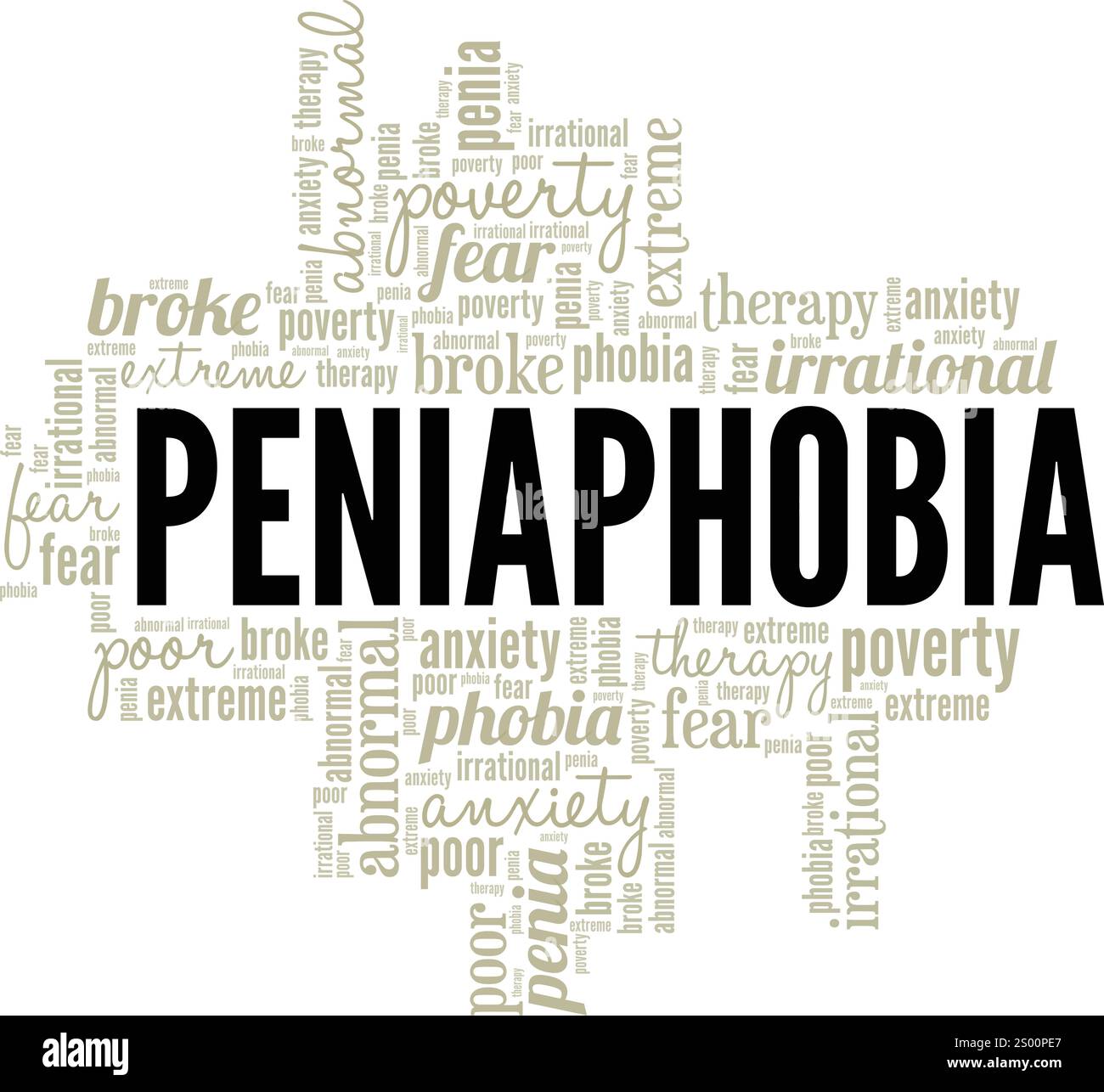 Peniaphobia Stock Vector Images - Alamy