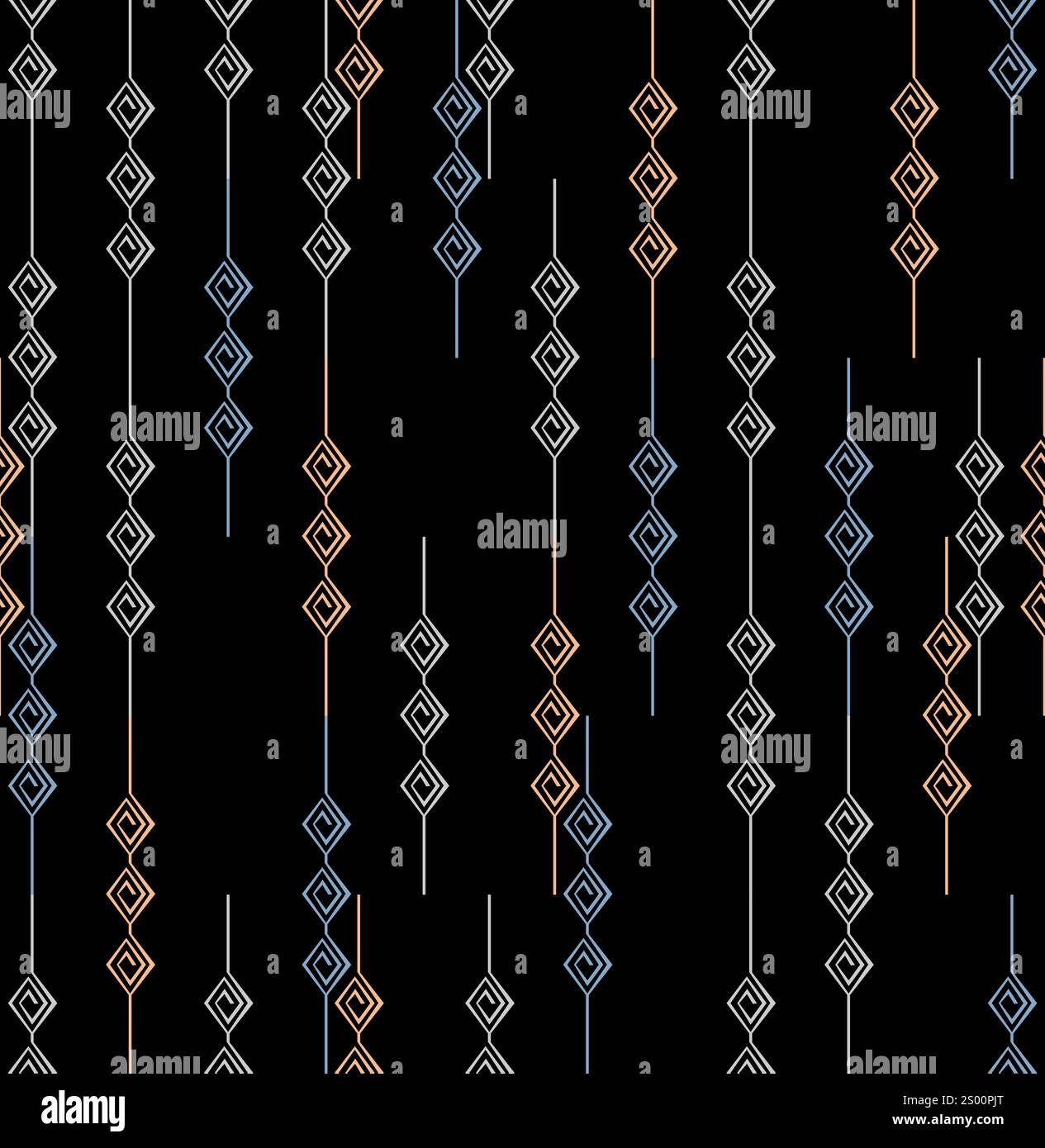 Abstract geometric pattern. A seamless vector background. Color and ...