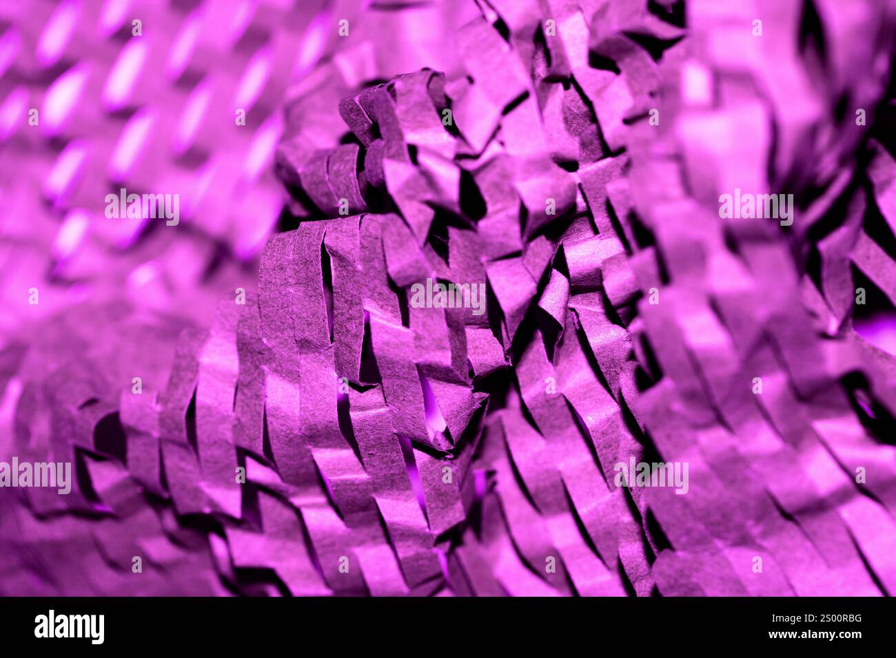 Corrugated Packaging Card Abstract Textured Pink Ridged Paper ...