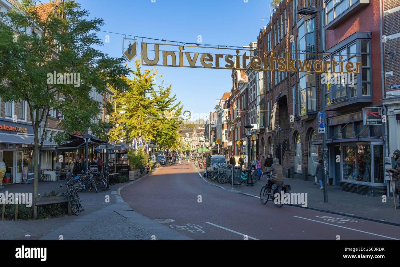 Utrecht, the Netherlands 3 November 2024. Universitetskwartier Utrecht ...