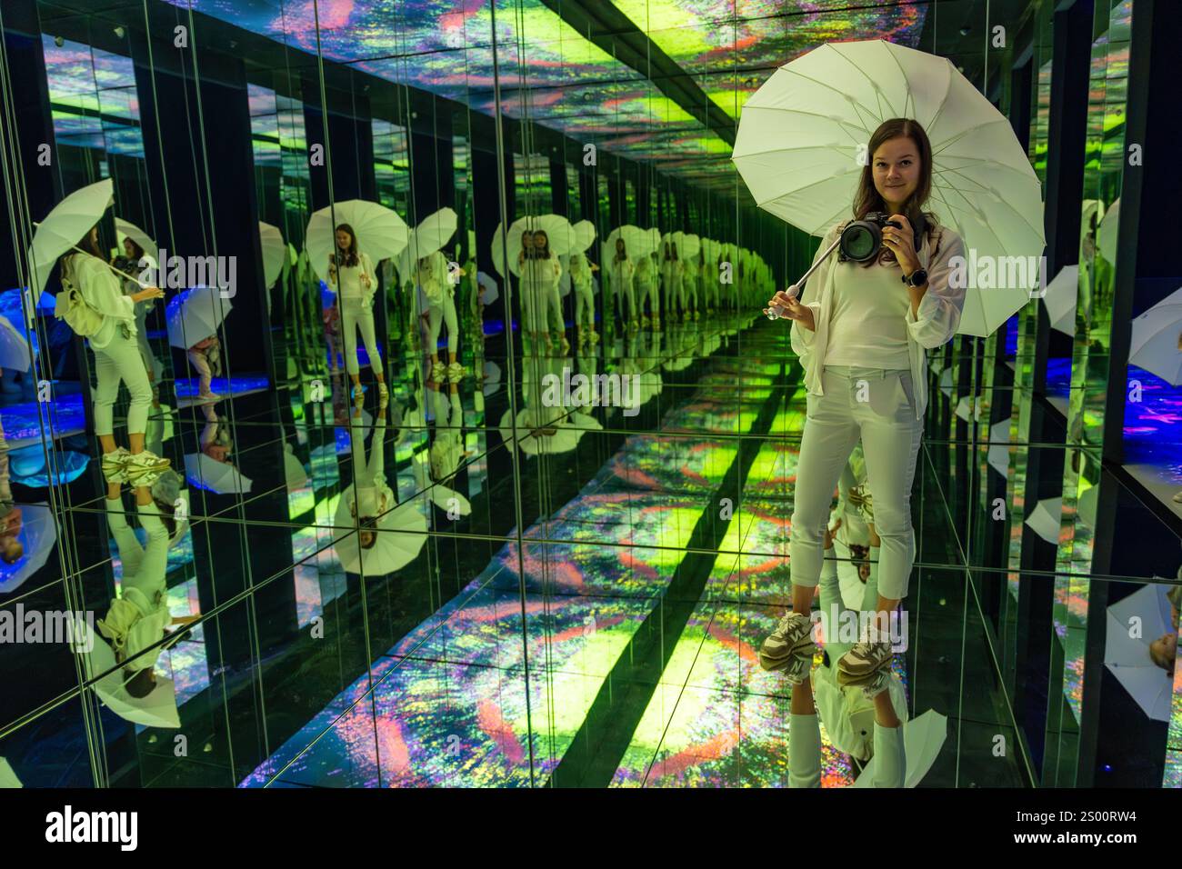 Prague, Czech republic - September 1, 2023: Interactive museum of ...