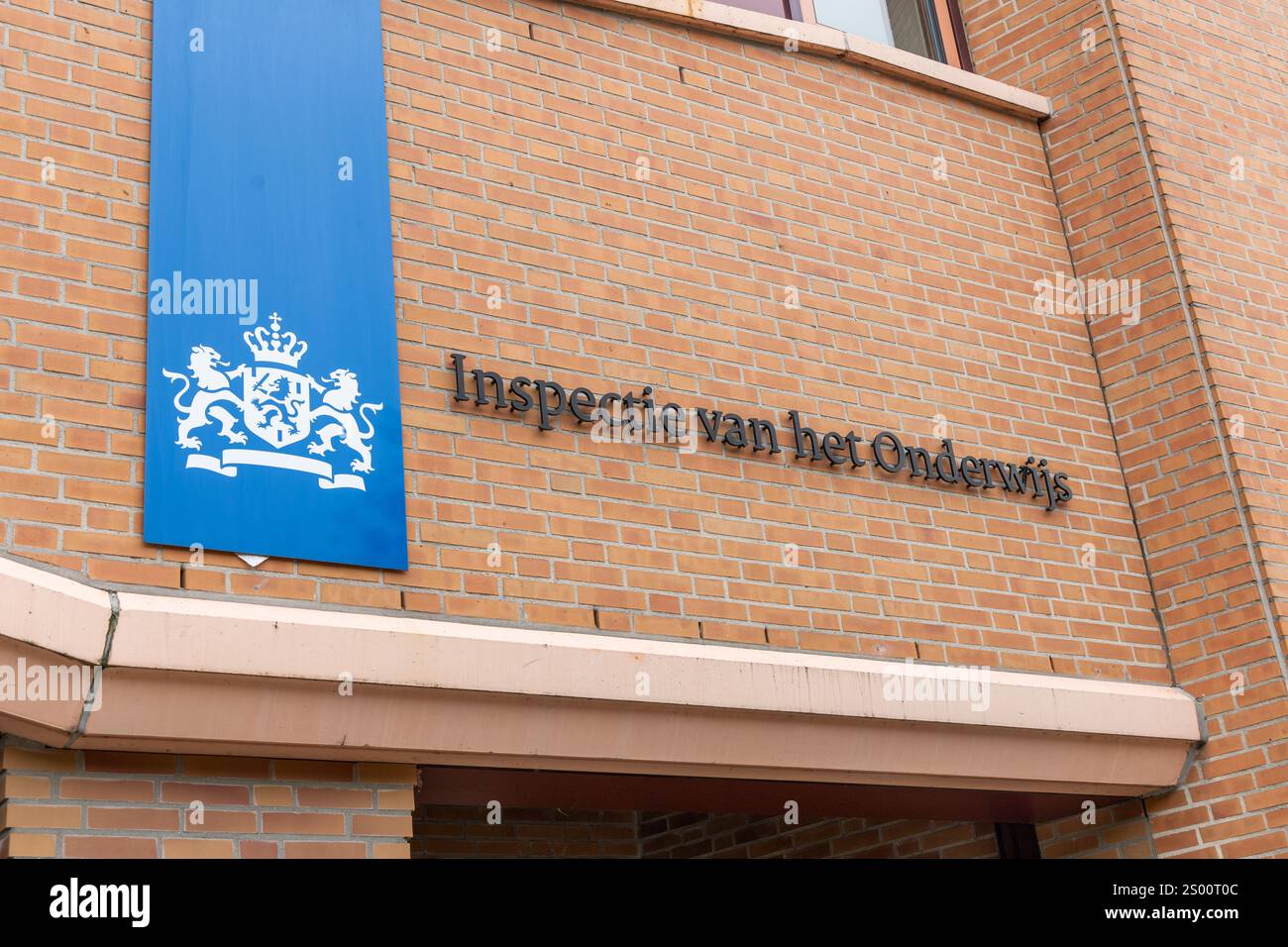 Tilburg, the Netherlands 28 October 2024. Inspection of education logo ...