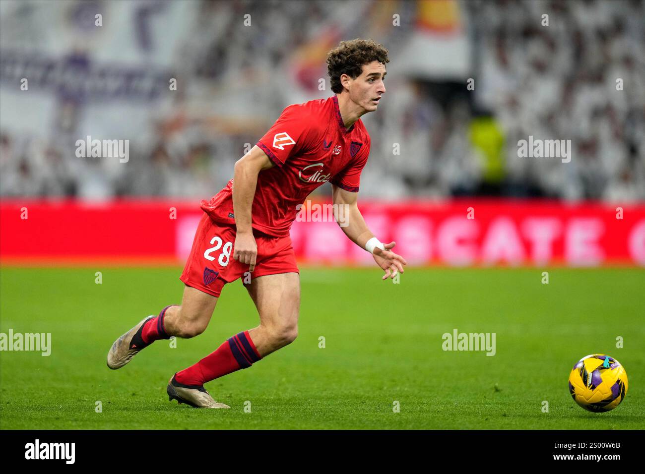 Madrid, Spain. 22nd Dec, 2024. Manu Bueno of Sevilla FC during the La ...