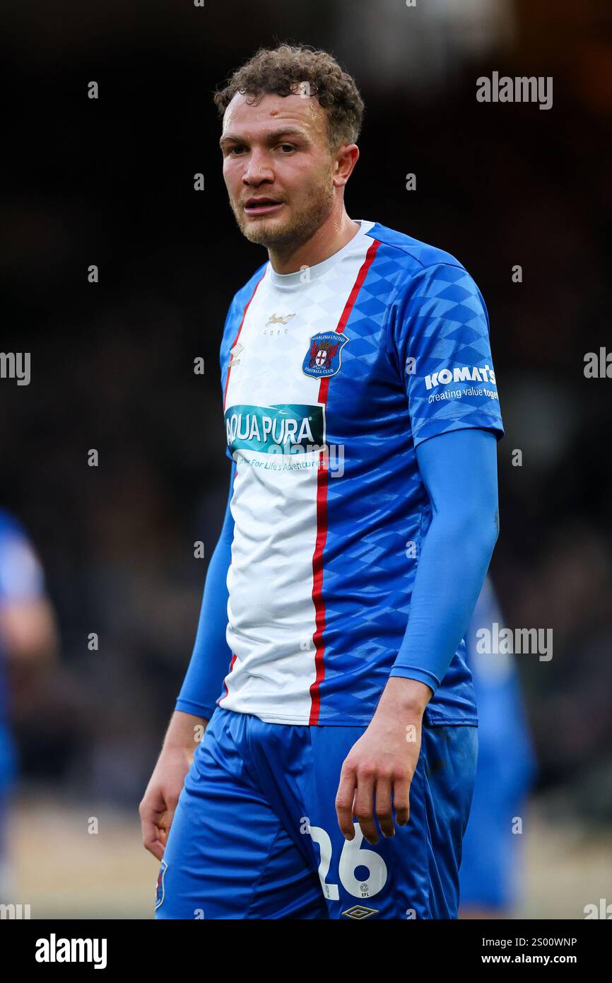 Carlisle United’s Ben Barclay during the Sky Bet Championship match at ...