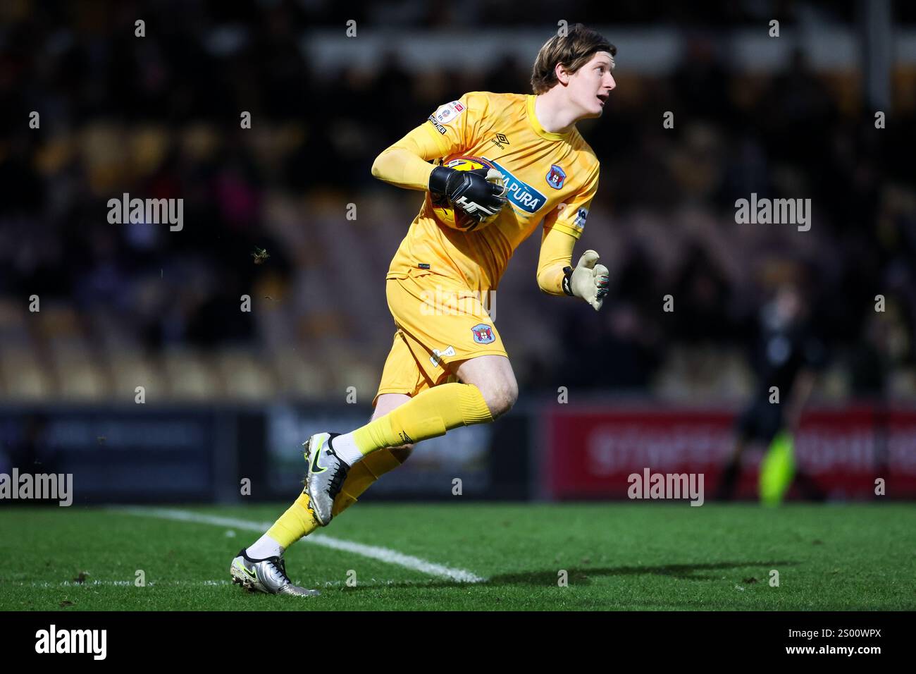 Carlisle United’s keeper Gabe Breeze during the Sky Bet Championship ...