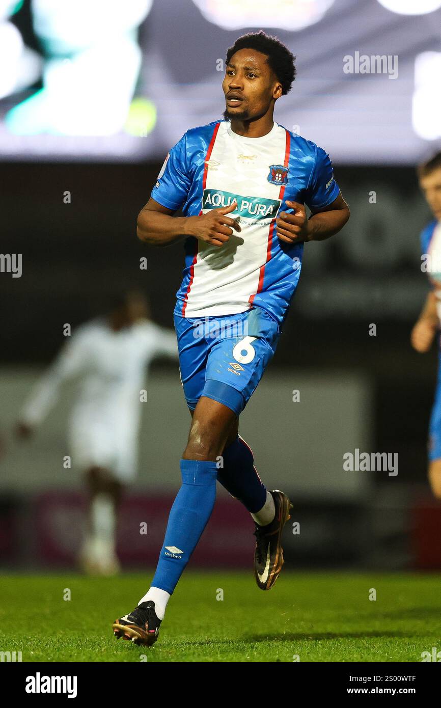 Carlisle United’s Aaron Hayden during the Sky Bet Championship match at ...