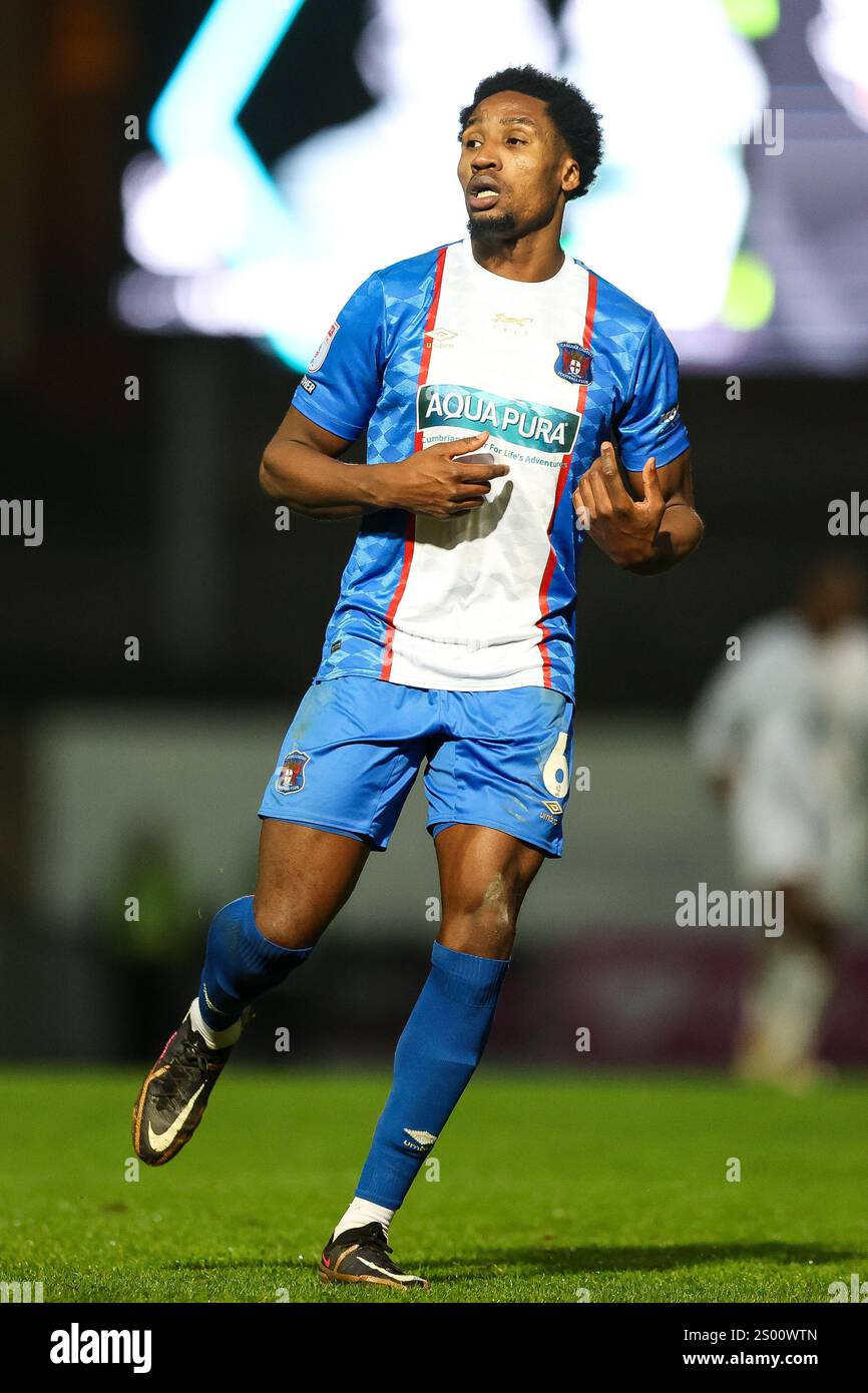 Carlisle United’s Aaron Hayden during the Sky Bet Championship match at ...