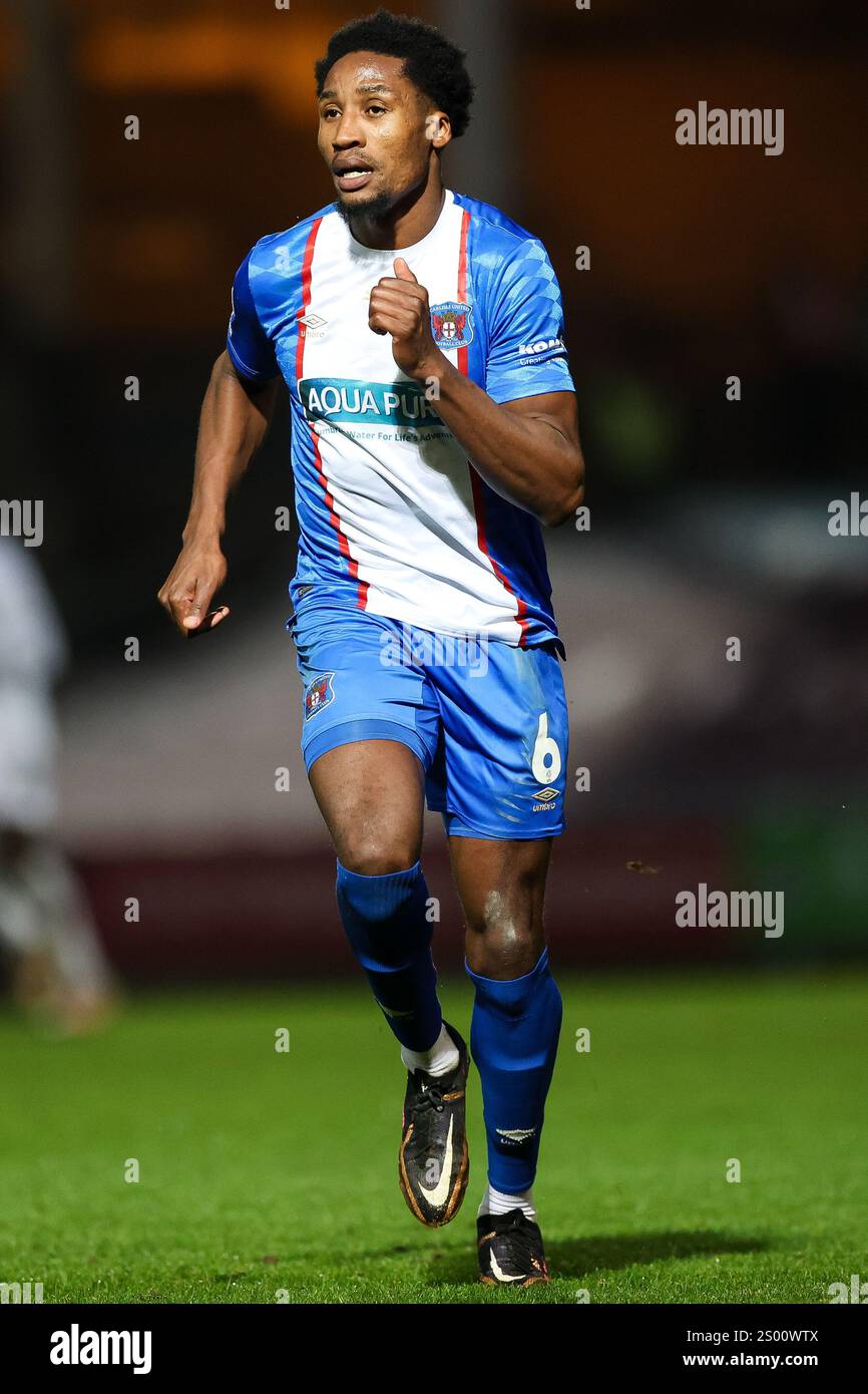 Carlisle United’s Aaron Hayden during the Sky Bet Championship match at ...