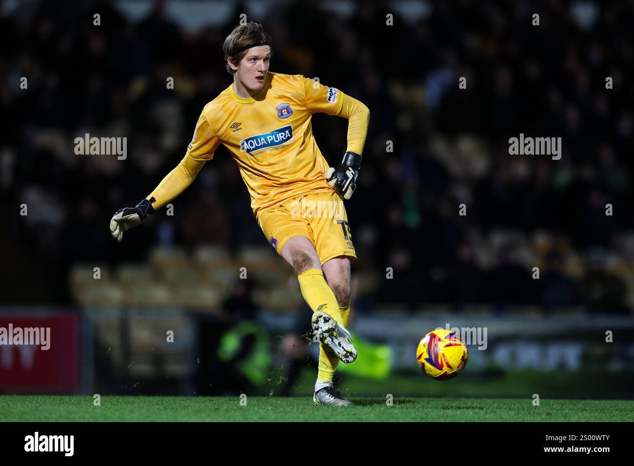 Carlisle United’s keeper Gabe Breeze during the Sky Bet Championship ...