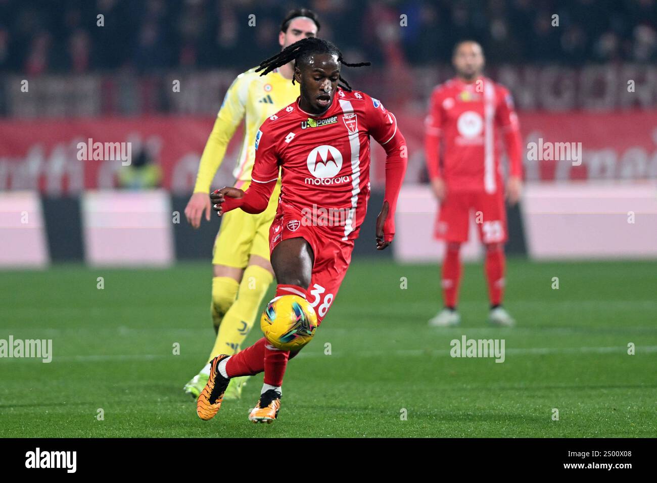 AC Monza's Warren Bondo during seventeenth Serie A soccer match between ...