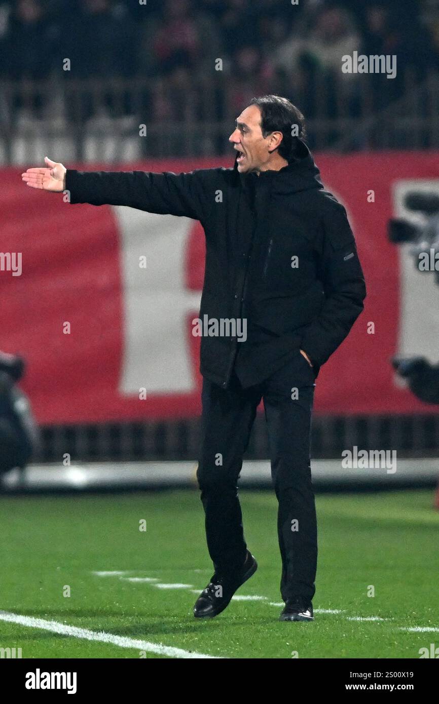 AC Monza's head coach Alessandro Nesta during seventeenth Serie A ...
