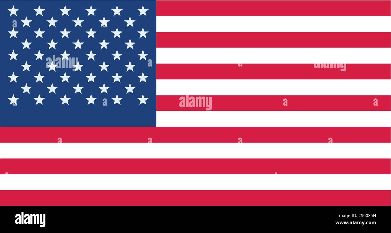 vector american flag drawing Stock Vector Image & Art - Alamy