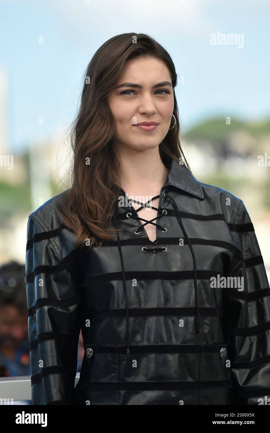 77th Cannes Film Festival, May 22, 2024: actress Anamaria Vartolomei posing during the photocall ...