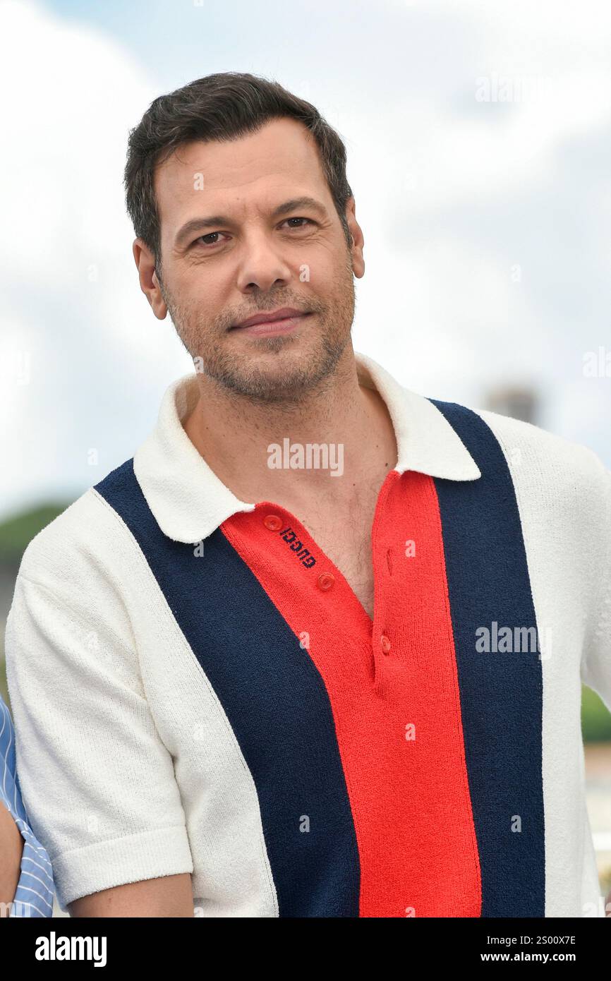 77th Cannes Film Festival, May 23, 2024: actor Laurent Lafitte posing ...