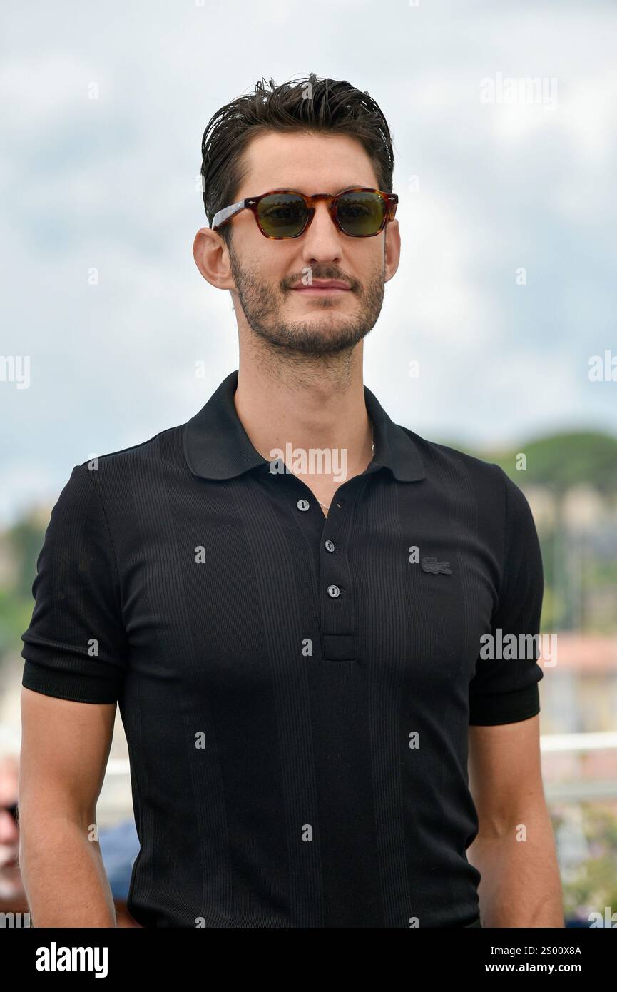 77th Cannes Film Festival, May 23, 2024: actor Pierre Niney posing ...