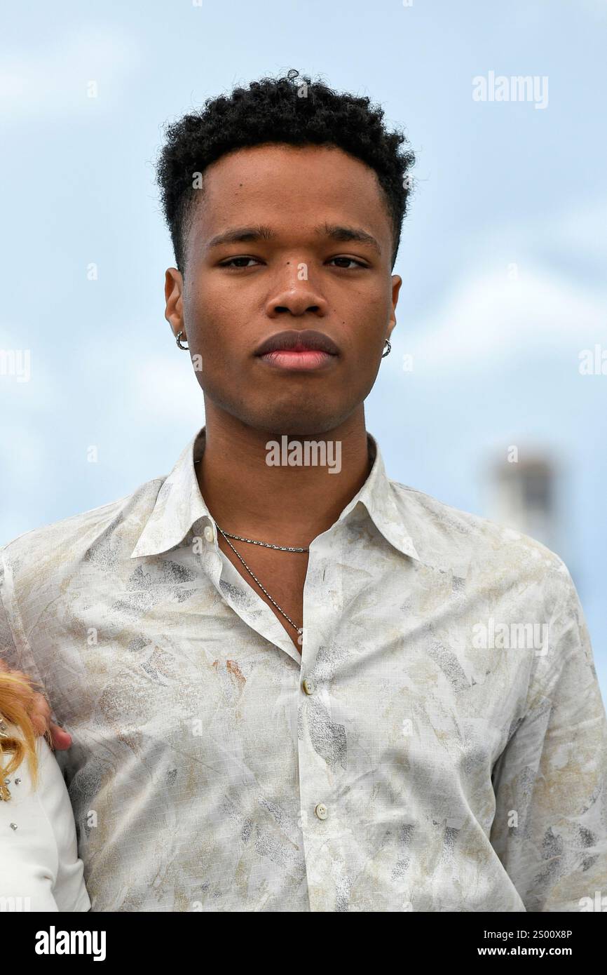 77th Cannes Film Festival, May 23, 2024: actor Noah Deric posing during ...