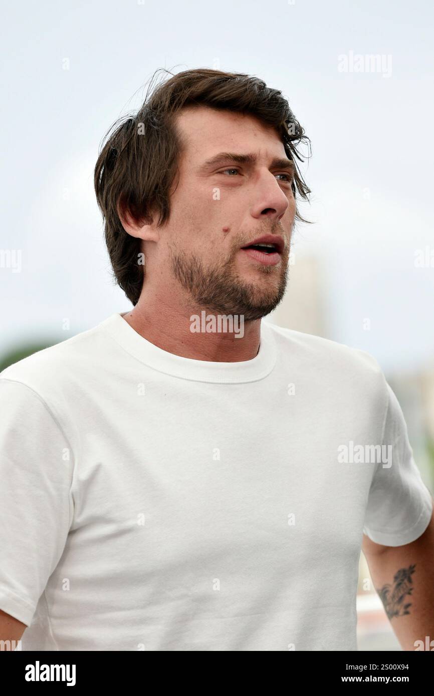 77th Cannes Film Festival, May 24, 2024: actor Hugo Selignac posing ...