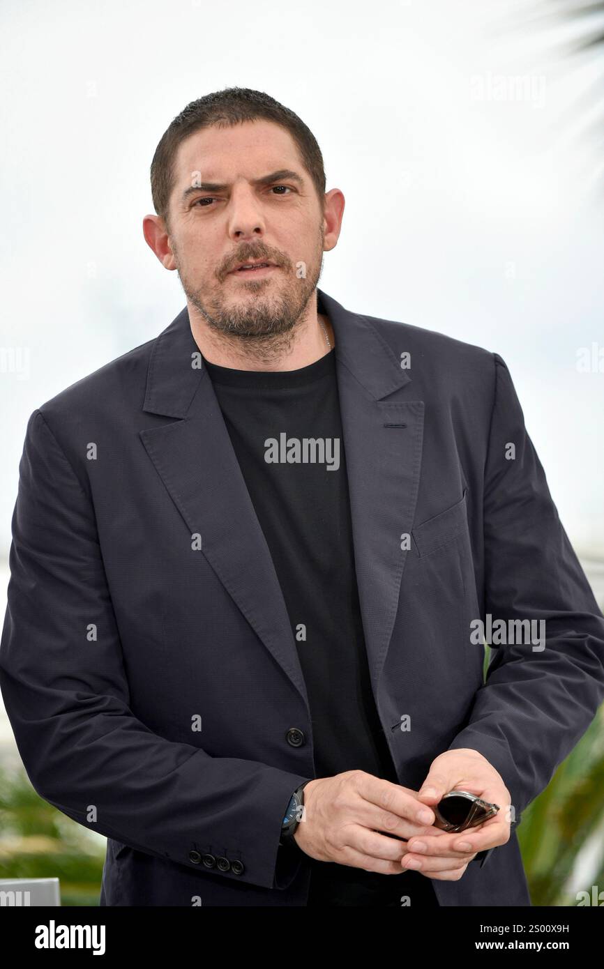 77th Cannes Film Festival, May 24, 2024: actor Damien Bonnard posing ...