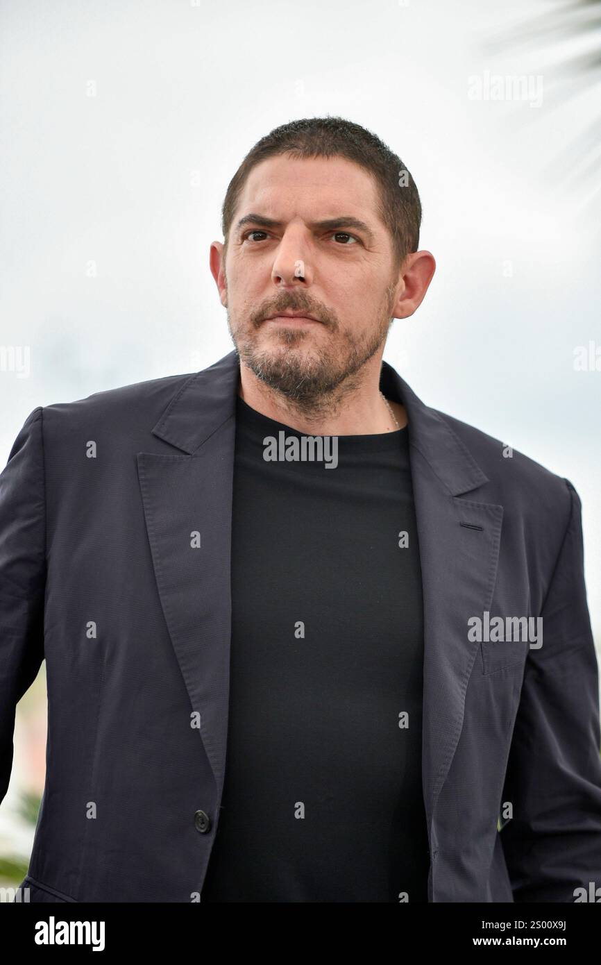 77th Cannes Film Festival, May 24, 2024: actor Damien Bonnard posing ...