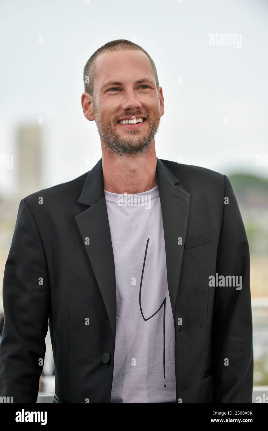 77th Cannes Film Festival, May 24, 2024: actor John Robinson posing during the photocall of the ...
