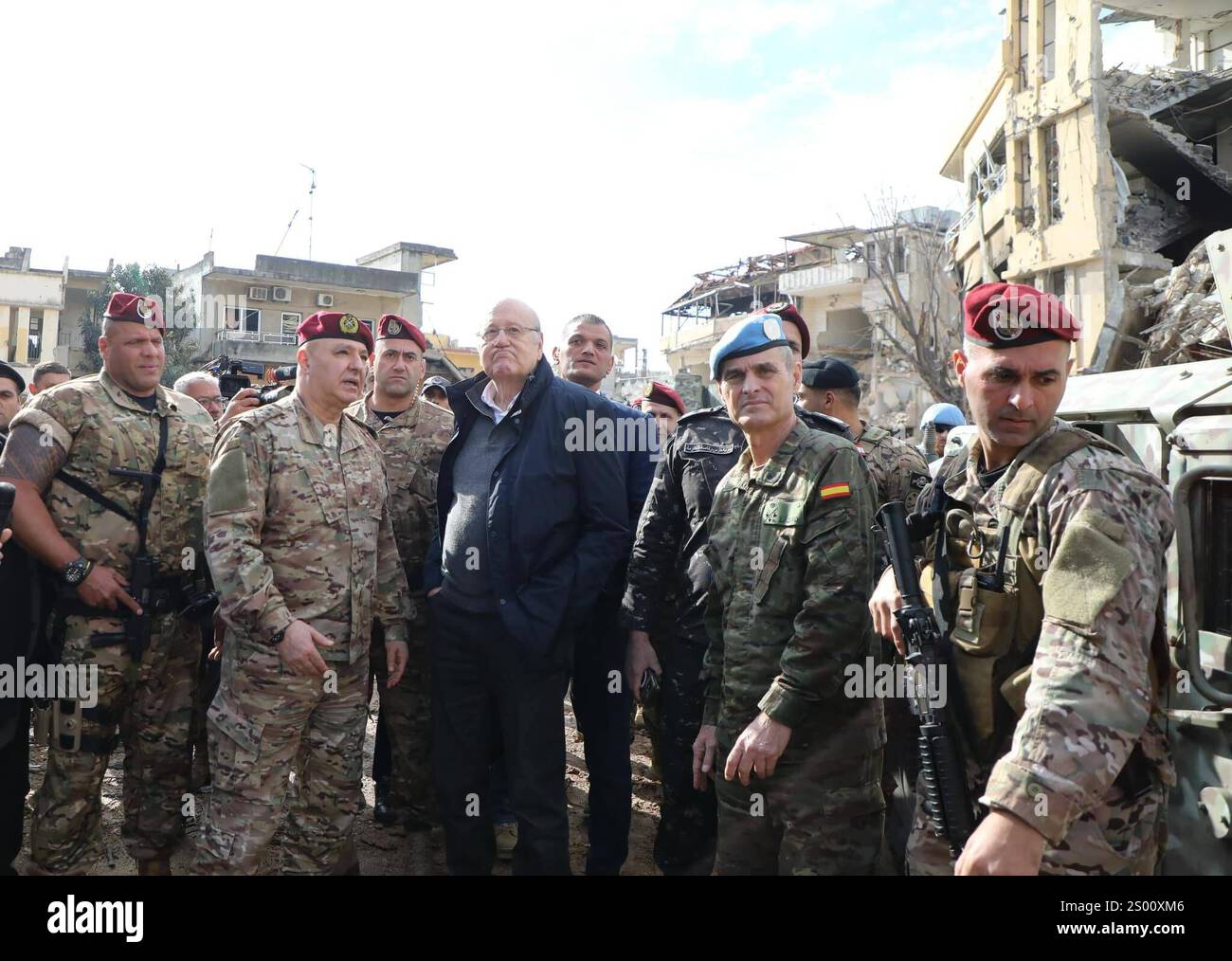 Lebanese Prime Minister Najib Mikati Visits southern Lebanon and meets ...