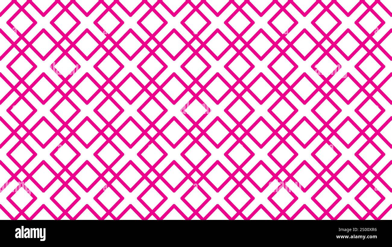 Pink square overlapping seamless pattern for textile and print on any kind of art Stock Vector ...