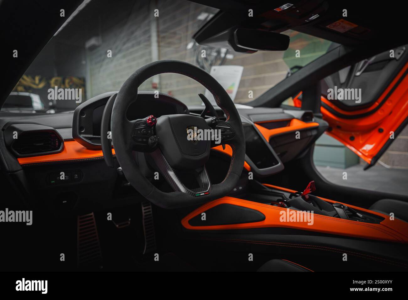 Lamborghini revuelto exterior interior hi-res stock photography and ...