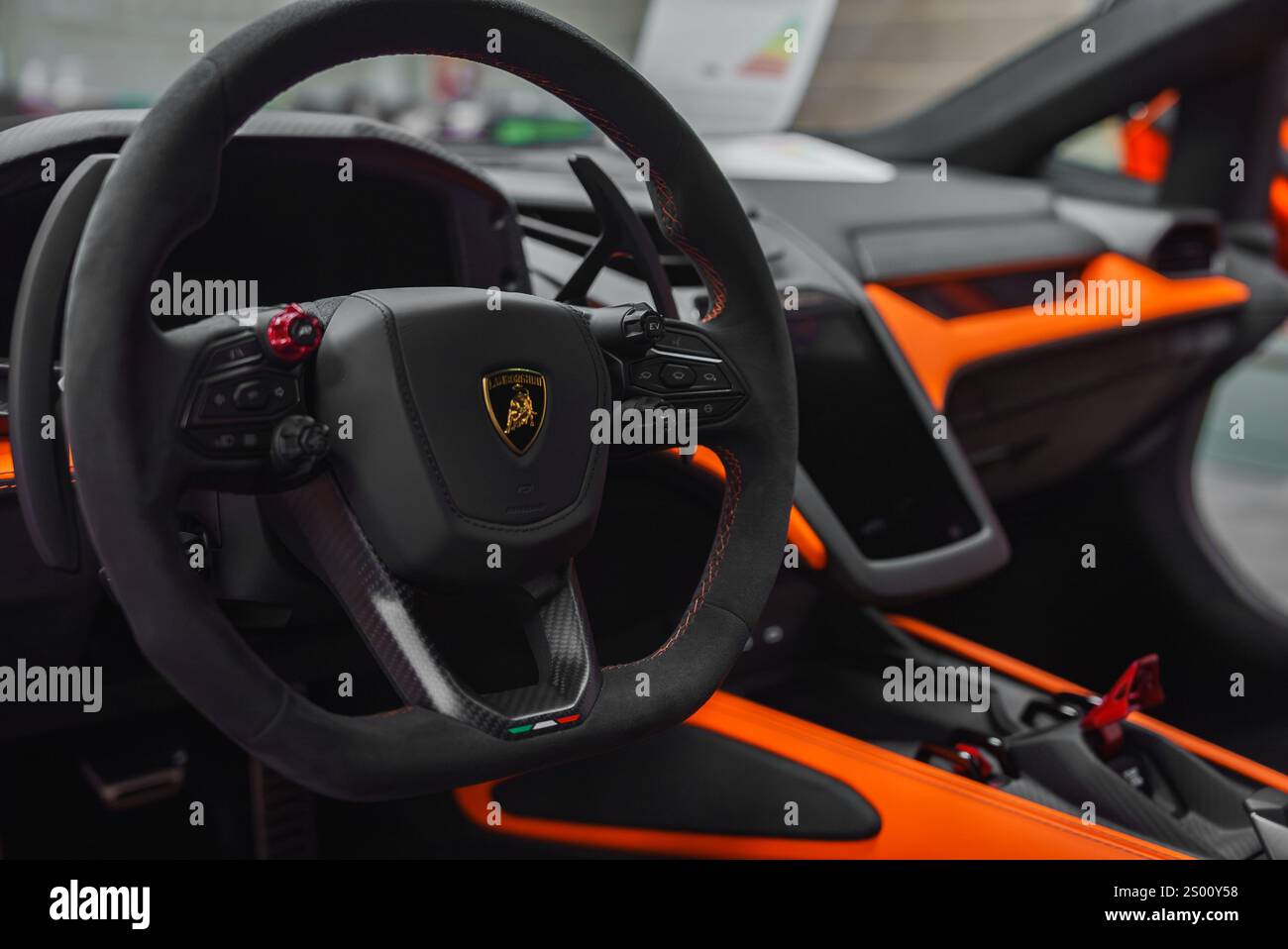 Lamborghini revuelto exterior interior hi-res stock photography and ...