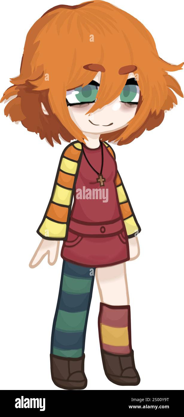 Anime girl face Cut Out Stock Images & Pictures - Alamy