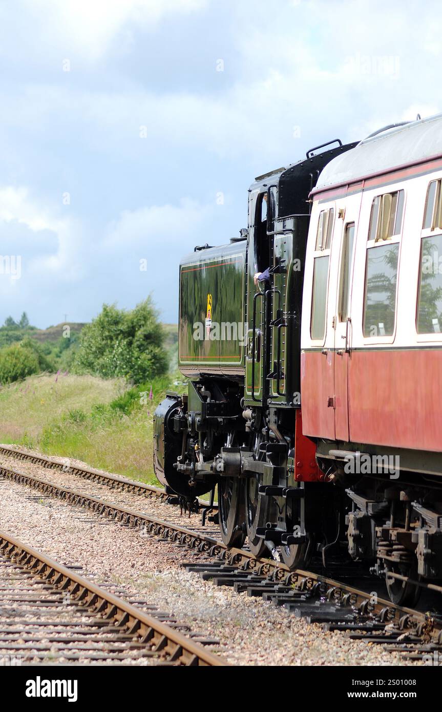 "1501" at Furnace Sidings Station Stock Photo - Alamy