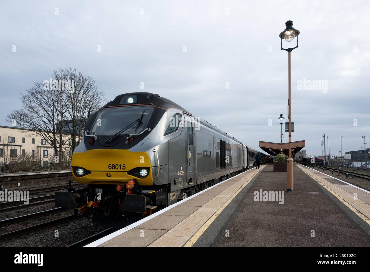 Chiltern Railways class 68 diesel locomotive No. 68015 "Kev Helmer" at ...