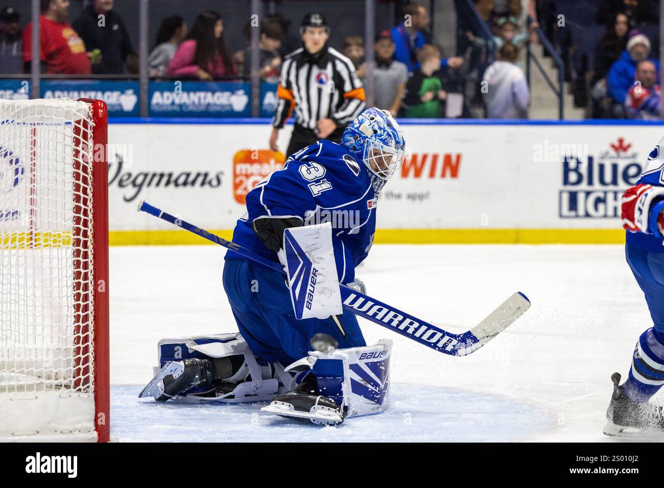 December 20th 2024: Syracuse Crunch goaltender Brandon Halverson (31 ...
