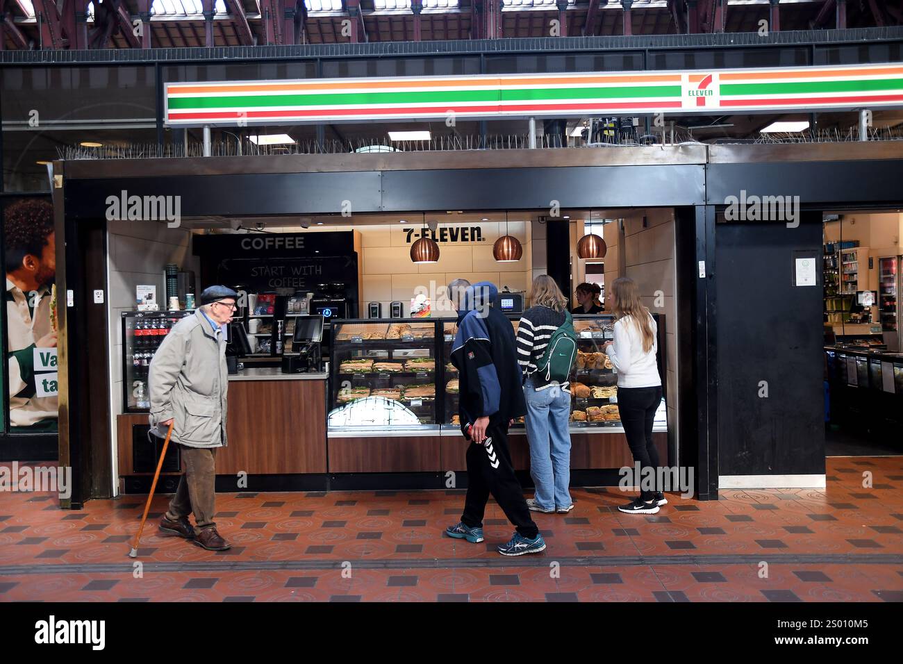 Copenhagen/ Denmark/24 JULY 2024/7eleven chain all over danish land ...