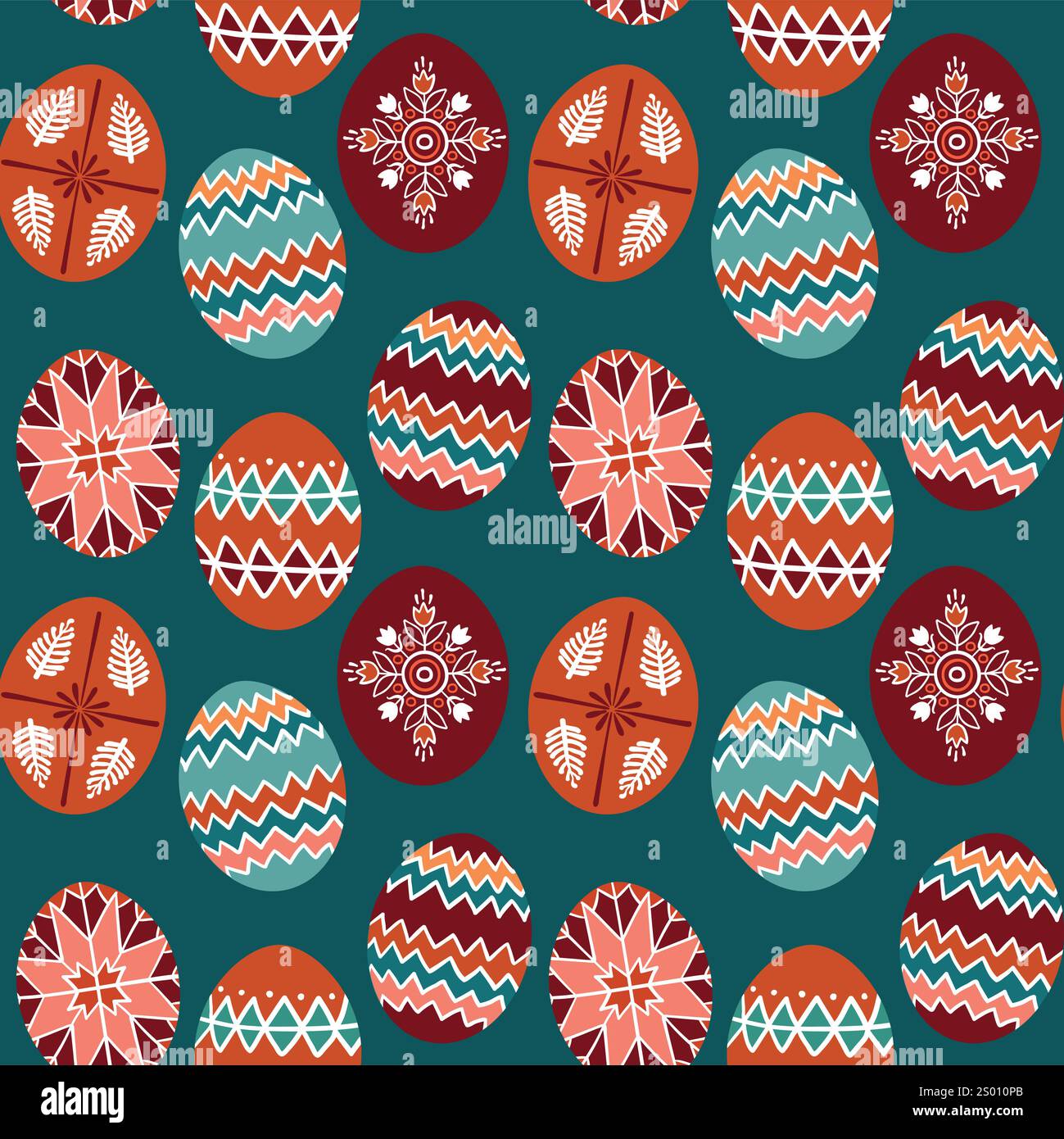 Top view pattern eggs Stock Vector Images - Alamy