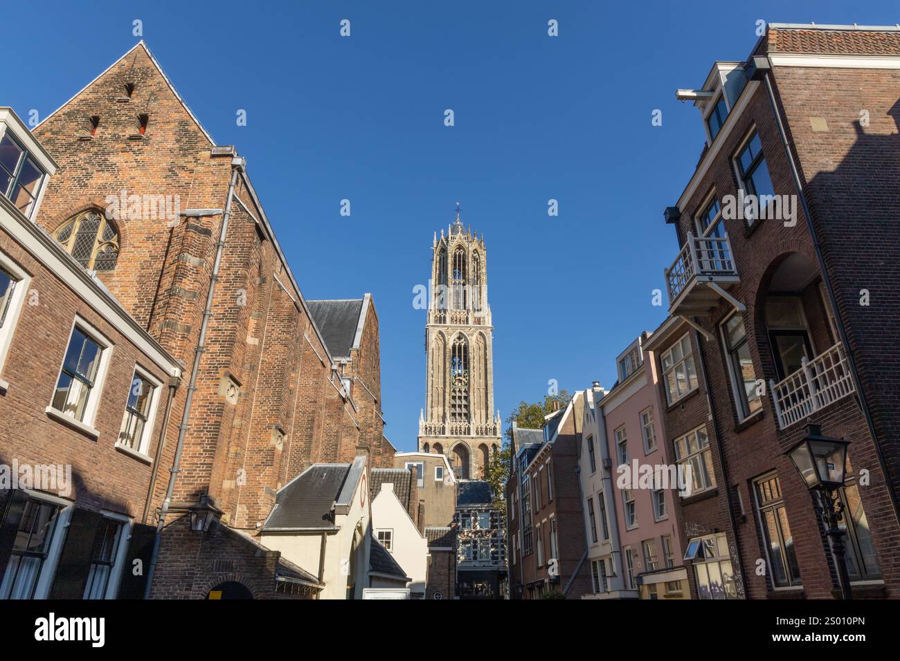 Utrecht, the Netherlands. 5 October 2024. The tower of the Dom ...
