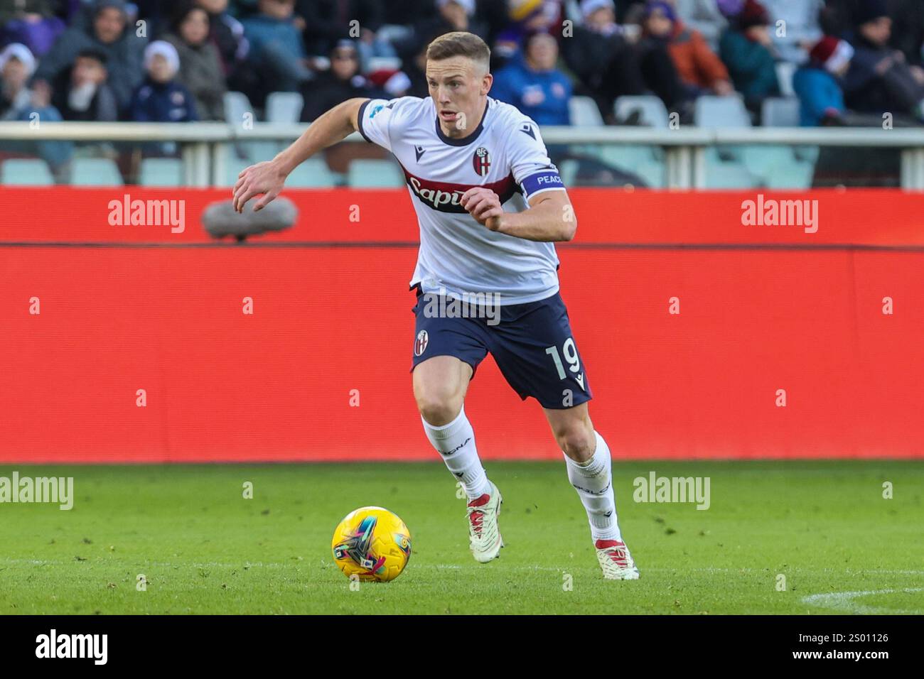 Bologna FC's Lewis Ferguson in action during the Serie A Enilive 2024/ ...