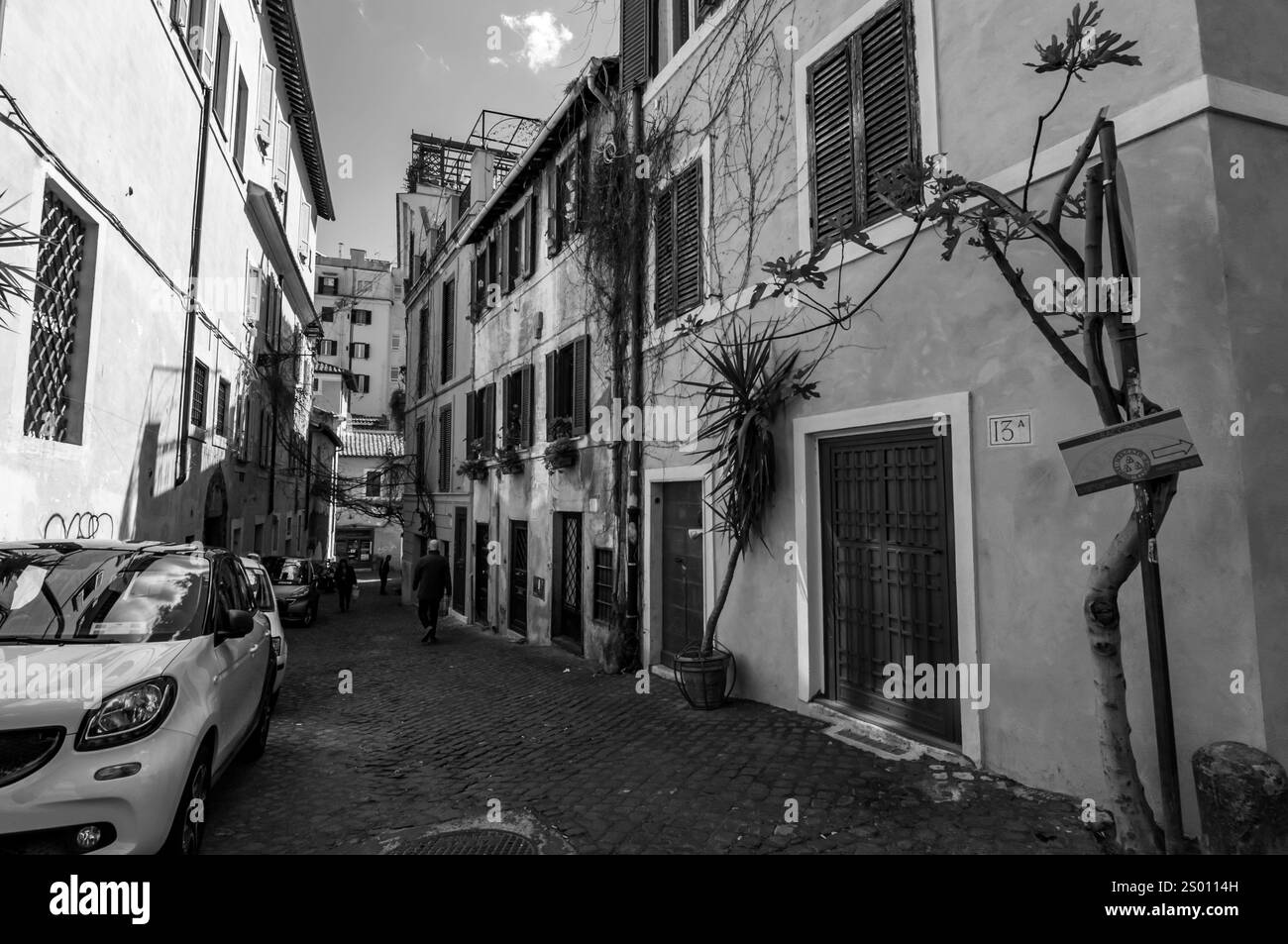 Rome Italy April 7 2019 Cityscape And Generic Architecture From