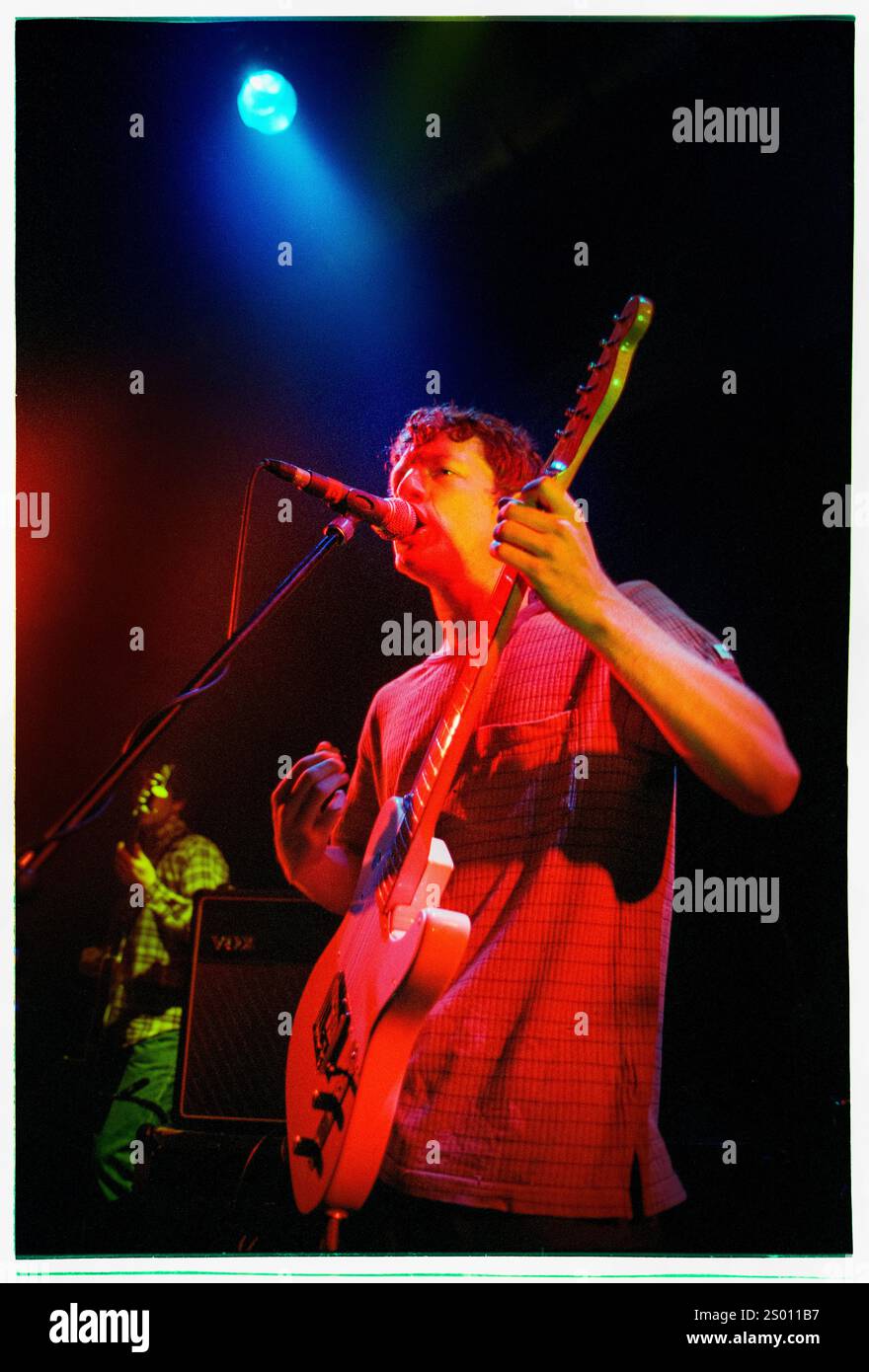 JOHN POWER, CAST, EARLY TOUR 1995: A young John Power of the rock band ...